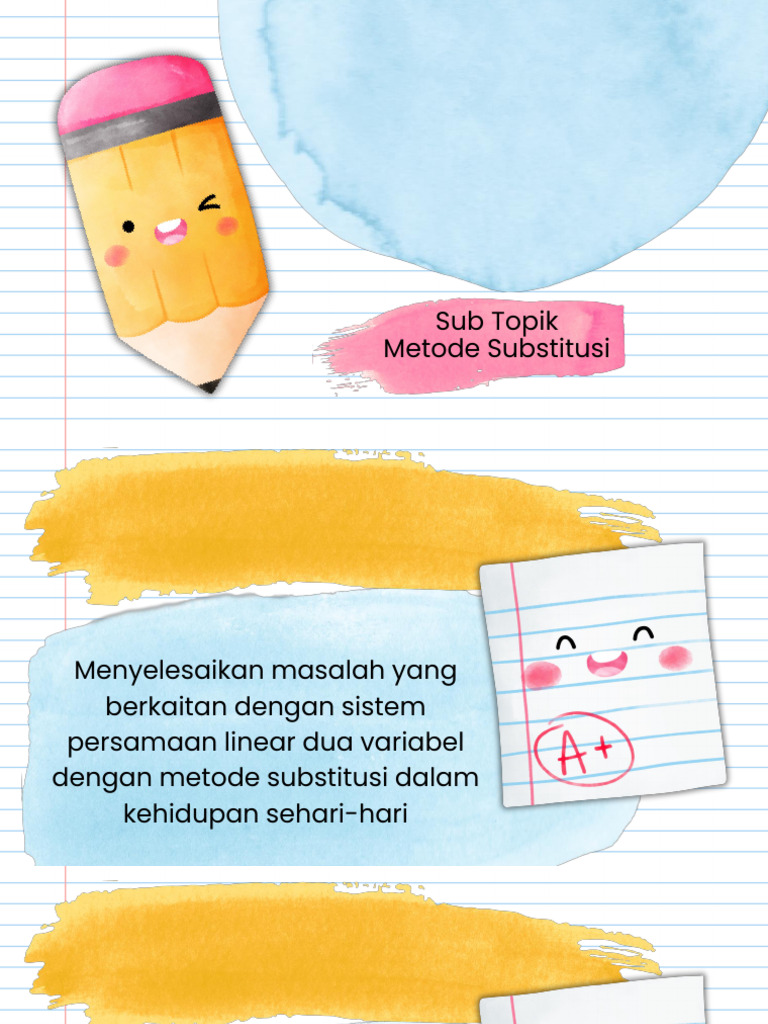 Metode Substitusi dalam SPLDV | PDF