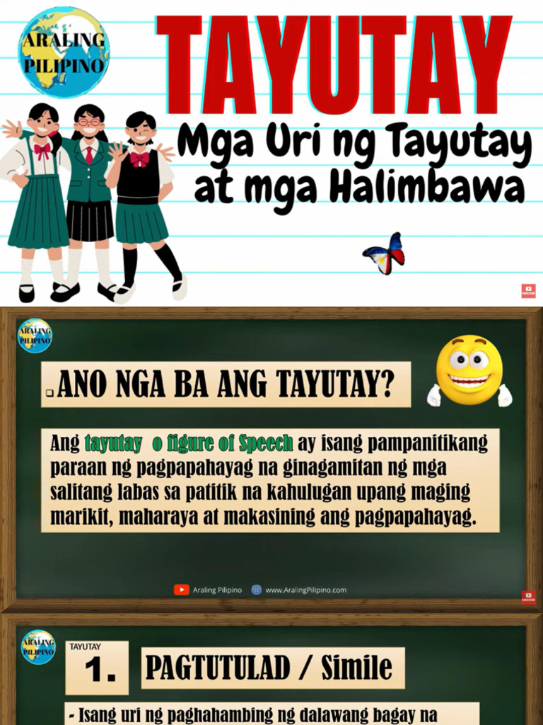 Uri NG Tayutay | PDF