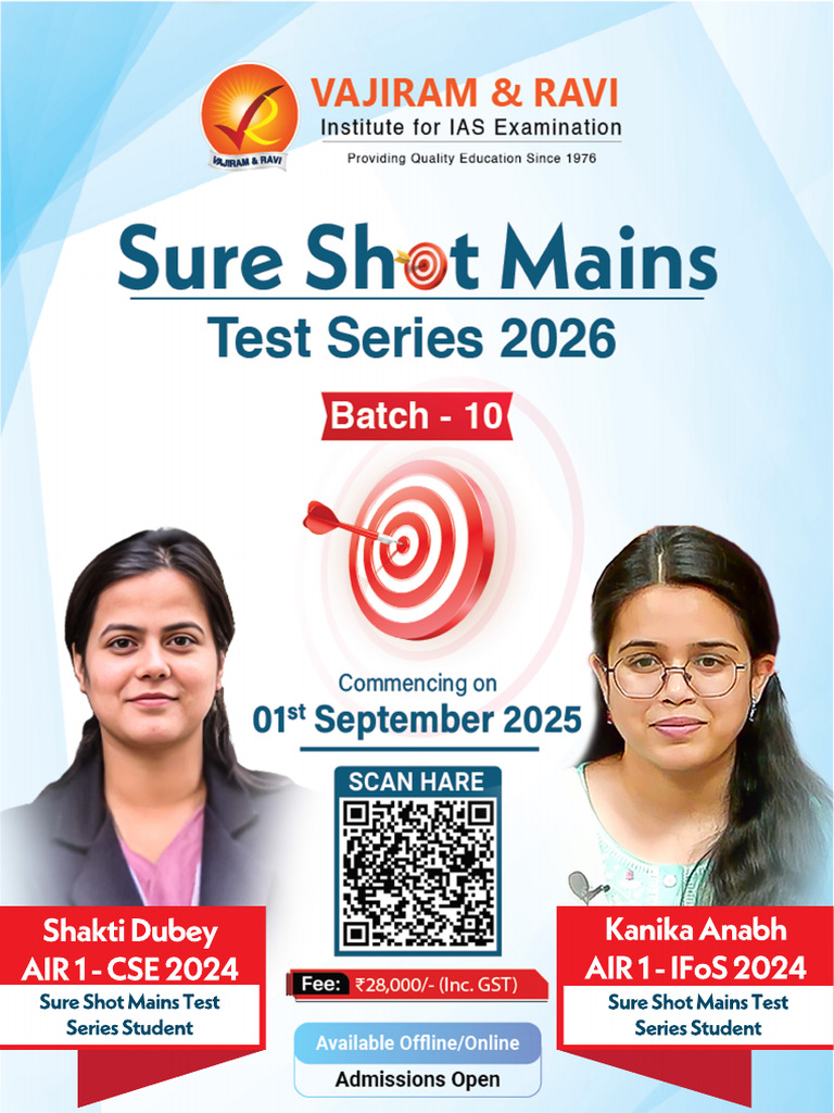 Sure Shot 2026 Batch 10 Brocher New E0988454da | PDF | Governance ...