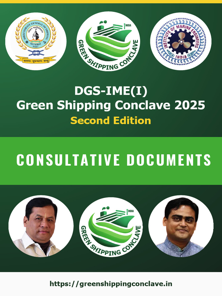 Green Shipping Conclave 2025 Overview | PDF | Climate Change Mitigation ...