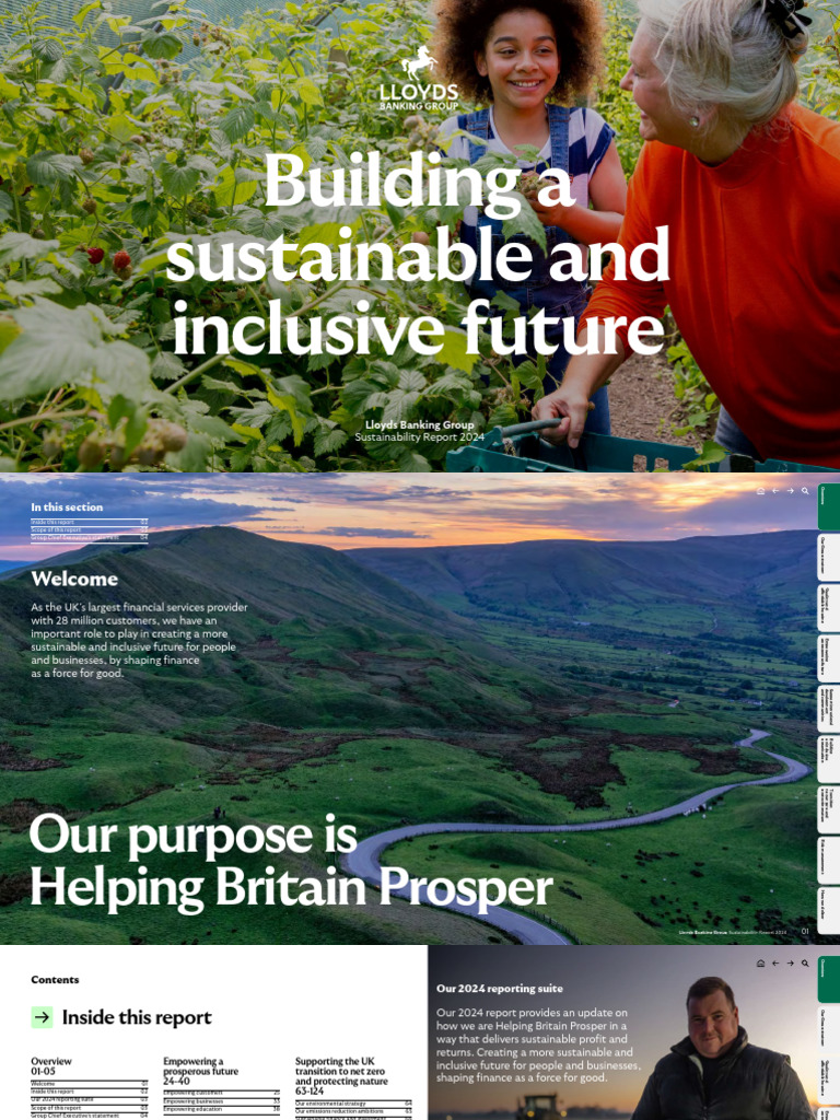 2024 LBG Sustainability Report | PDF | Sustainability | Economies