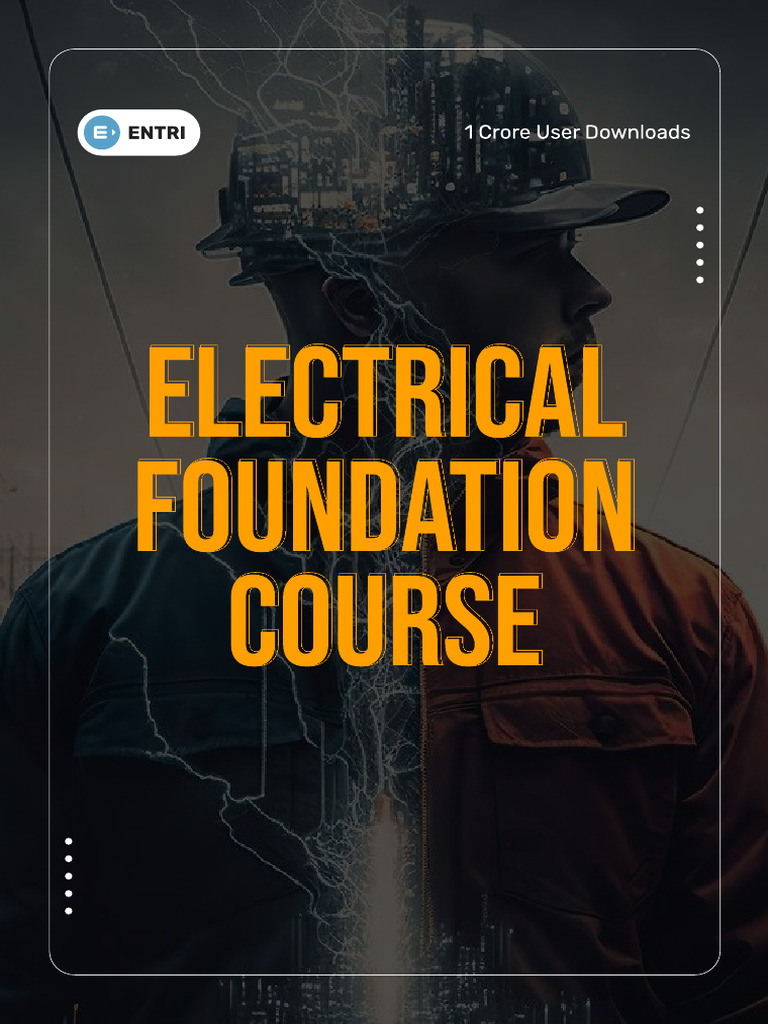Electrical Foundation Course Overview | PDF | Diploma | Career And ...