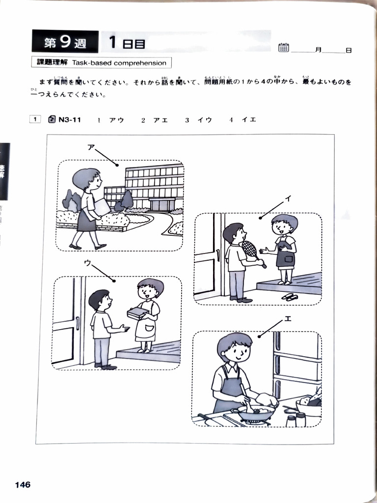JLPT N3 Listening BEST | PDF