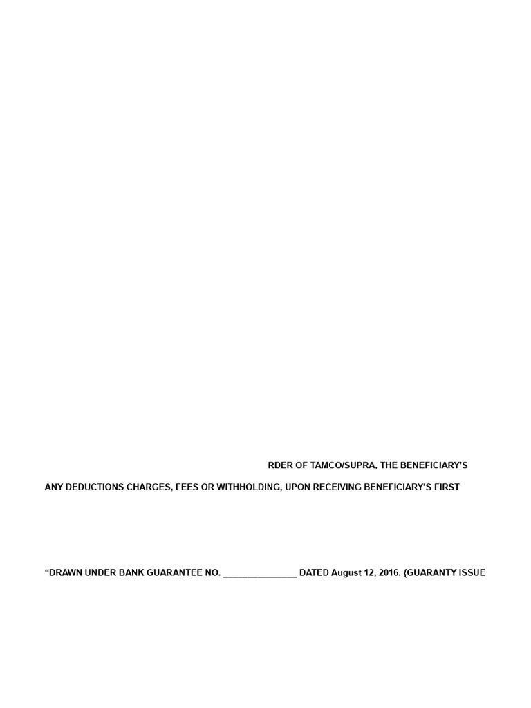 MT-799 範例 | PDF | Banks | Payments