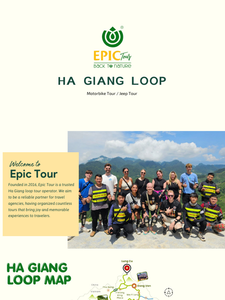 3 Days Epic Ha Giang Loop Tour Yeah | PDF
