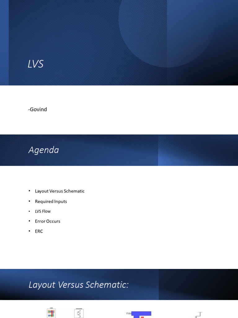 Layout Vs Schematic in Physical Verification | PDF | Spice | Electricity