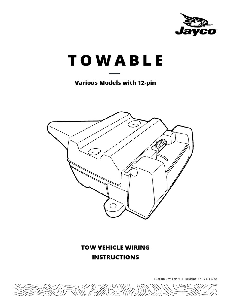Jayco 12-Pin Wiring Instructions | PDF | Electrical Connector | Fuse ...