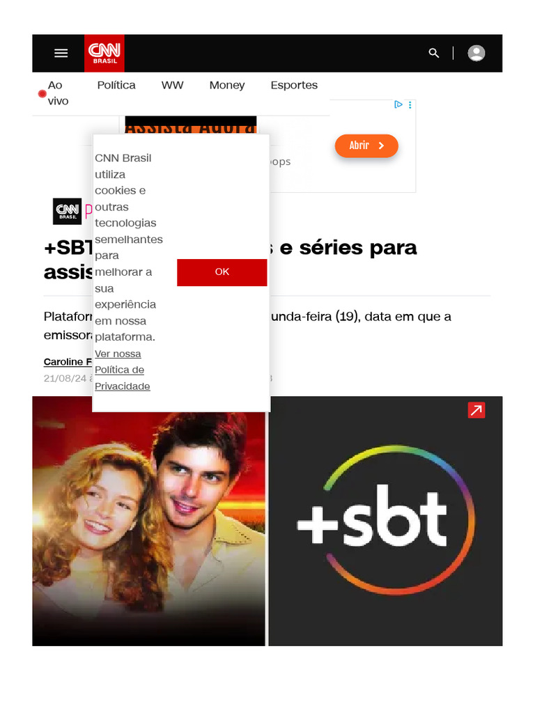 Novelas e Séries no +SBT Streaming | PDF