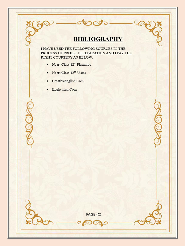 Bibilography English | PDF