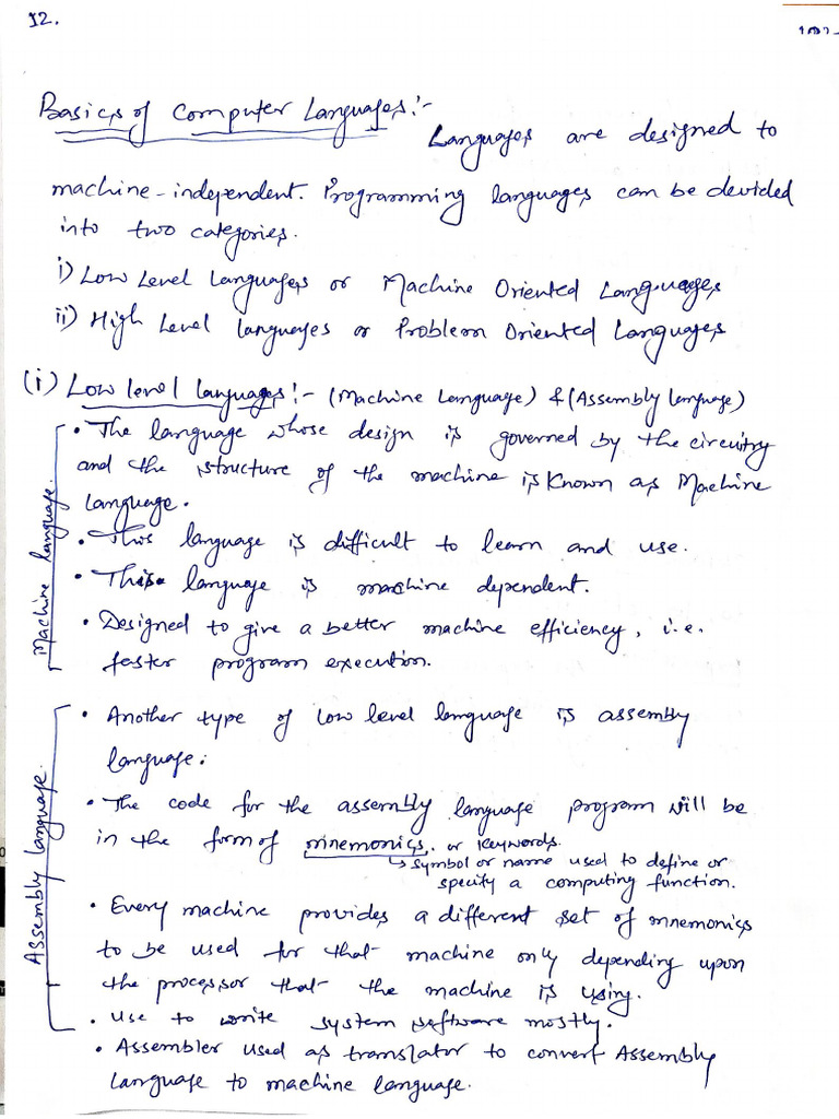 Computer Languages, Compiler and Interpreter | PDF