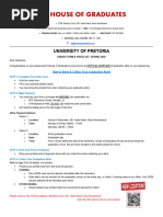 TUT Graduation Attire Order 2025 | PDF | Payments
