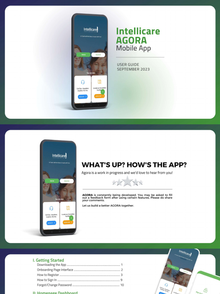 Intellicare Agora User Guideline Version 7 - Compressed (1) 1 | PDF