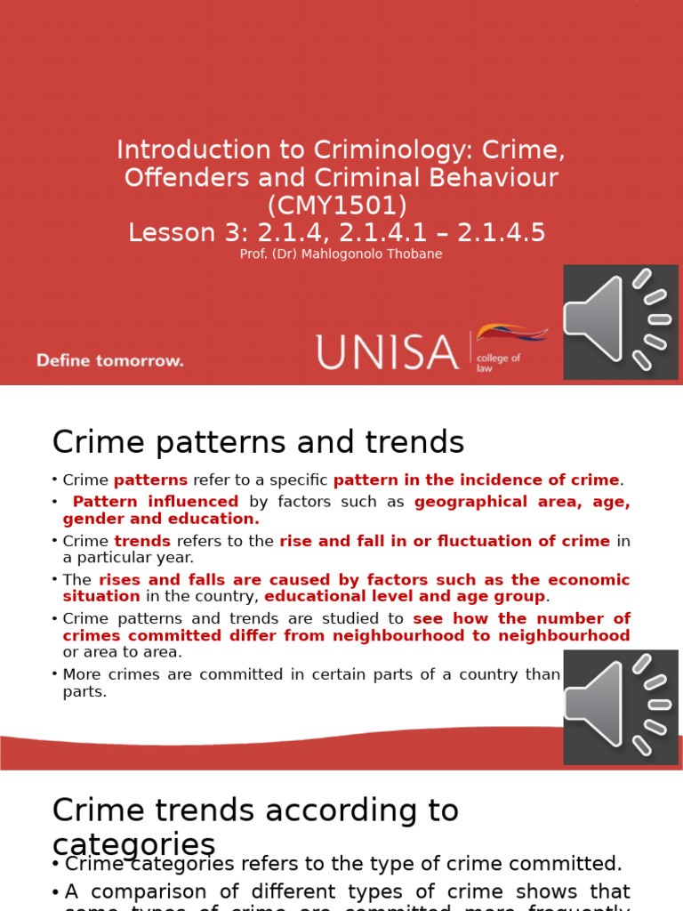 CMY1501 - Lesson 3 (Units 2.1.4, 2.1.4.1 - 2.1.4.5) - With Audio ...
