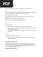AFOREST Technique Cheat Sheet | PDF
