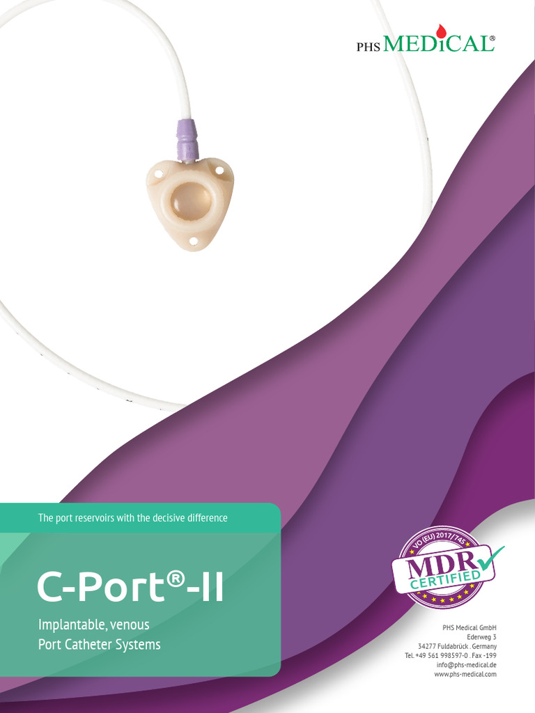 C-Port®-II Implantable Port Systems | PDF | Clinical Medicine | Medical ...