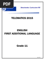 Grade 12 English FAL Study Notes | PDF