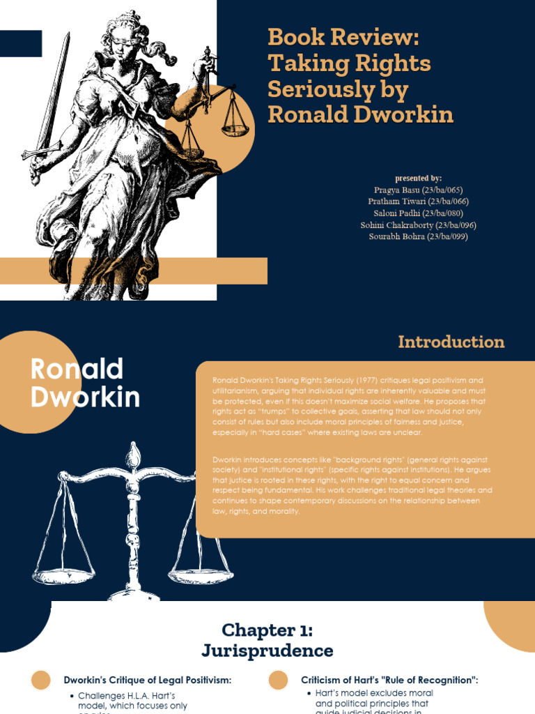 Dworkin's Rights-Based Legal Theory | PDF | Justice | Crime & Violence