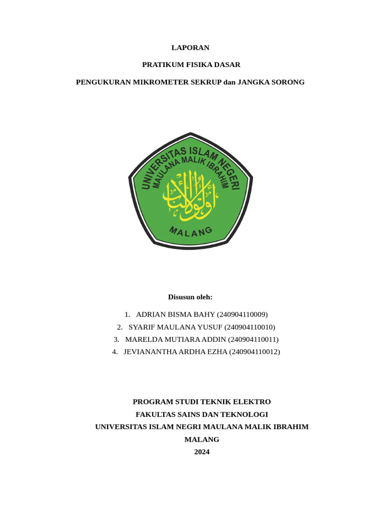 laprak fisika[1] | PDF