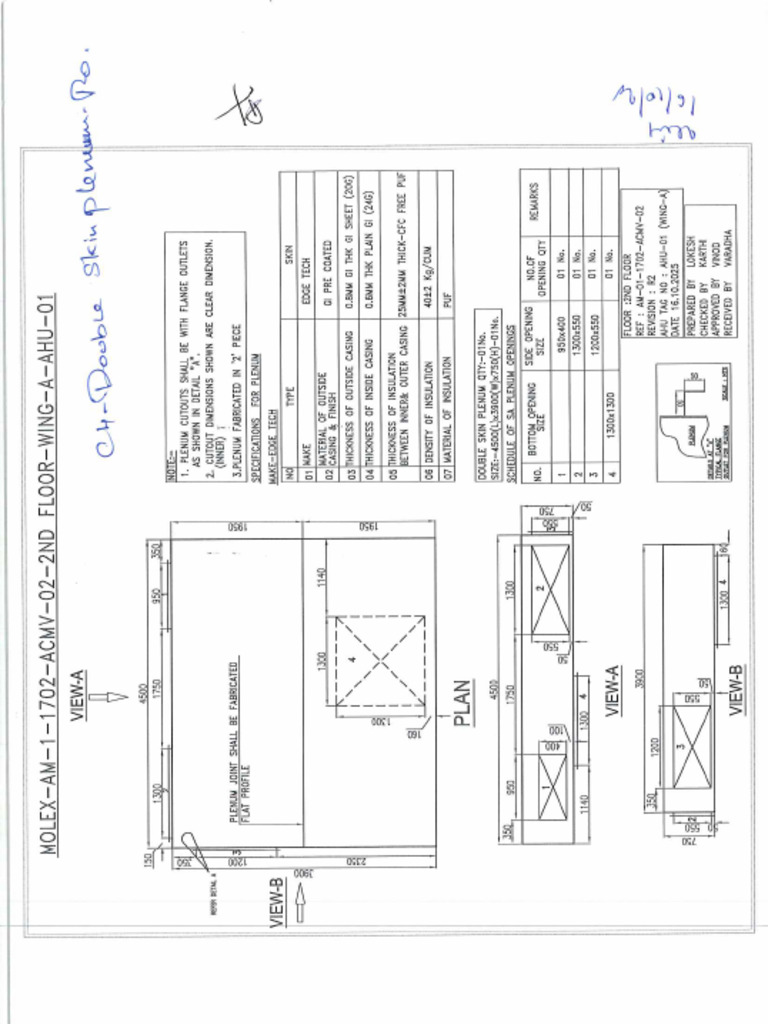 c4 Double Skin Plenum r0 | PDF