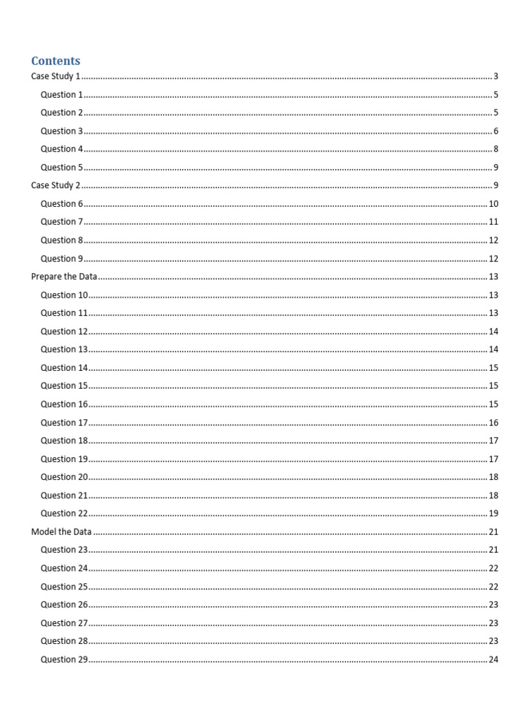 Power BI Exam 2 Solutions | PDF | Databases | Table (Database)