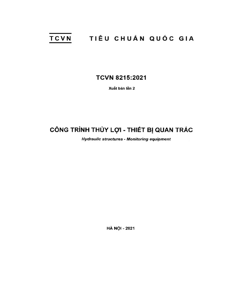 Thiet Bi Quan Trac-TCVN 8215 - 2021 | PDF