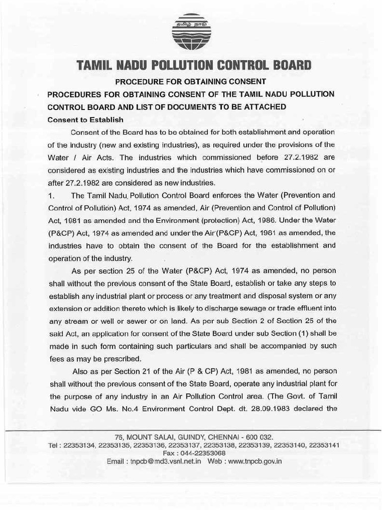 TN Regulations | PDF