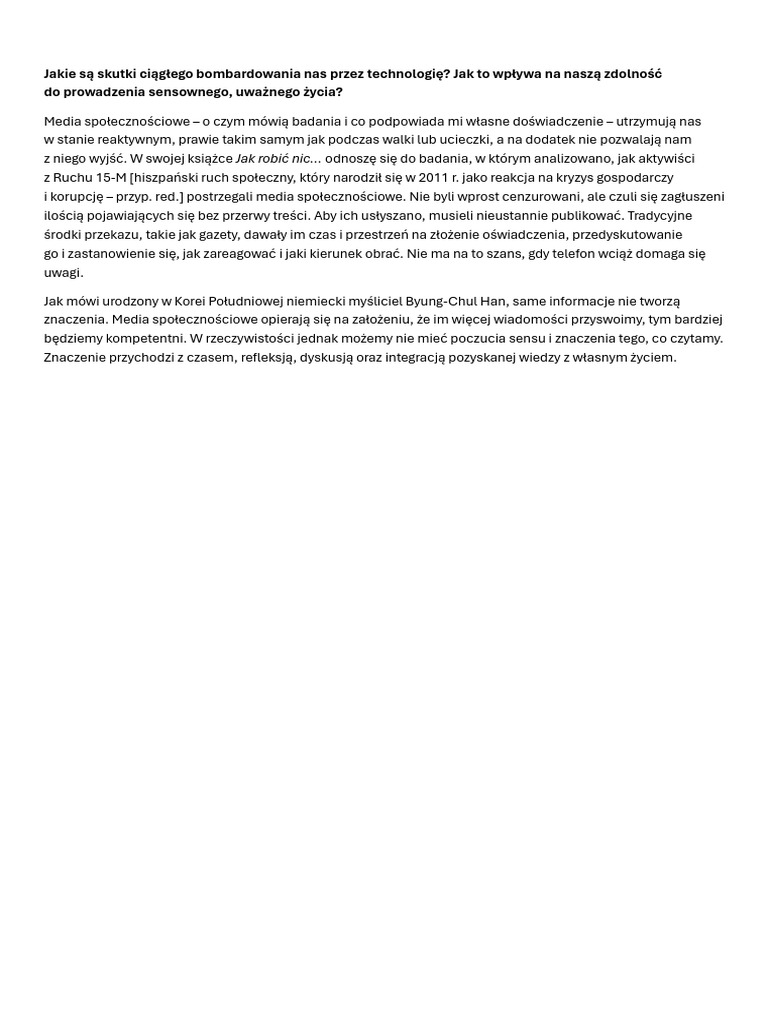 Analiza Tekstu | PDF