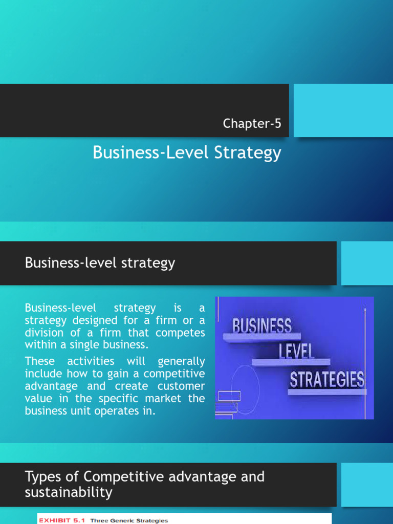 Strategic MGT Chapter 5 Business Level | PDF | Competitive Advantage | Apple Inc.