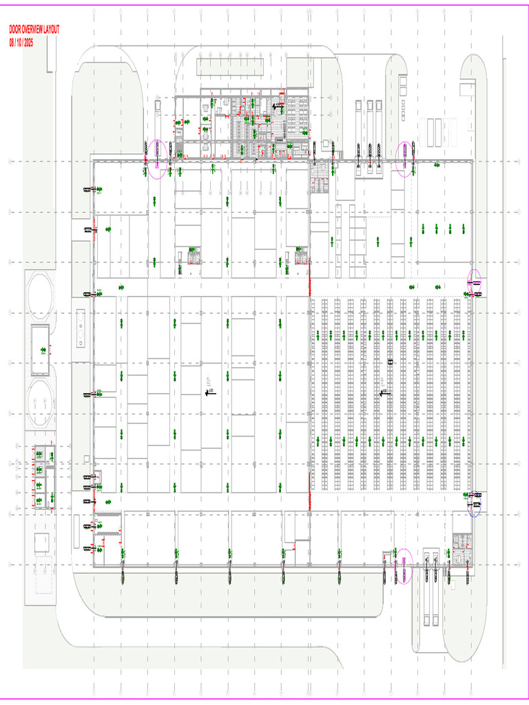 BAU v1 - Grundriss - 000-000 FBOK Tlocrt Prizemlja Vrata-Layout1 | PDF