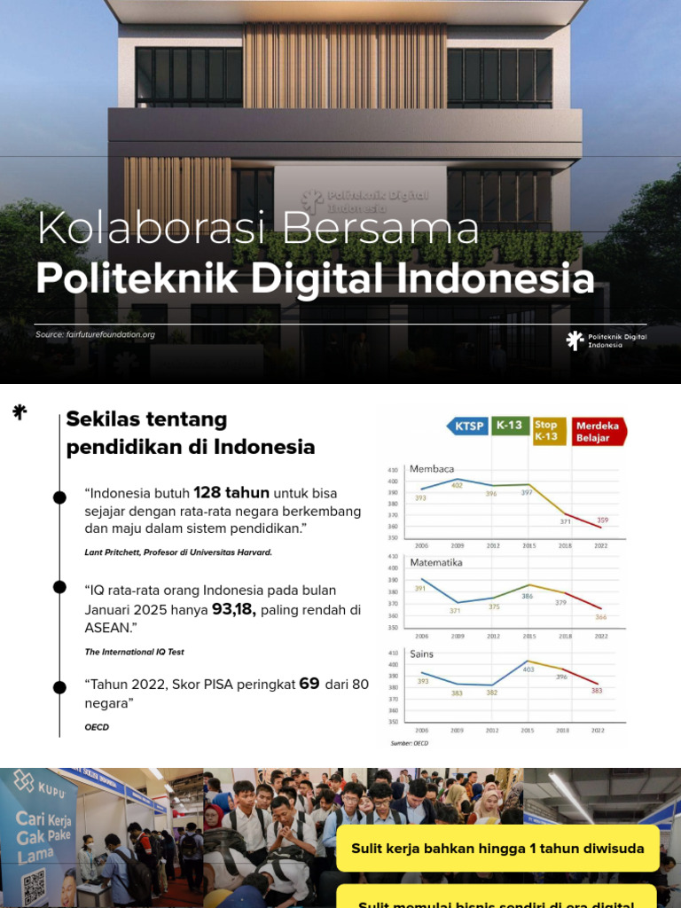 Politeknik Digital Indonesia: Lulusan Siap Kerja | PDF