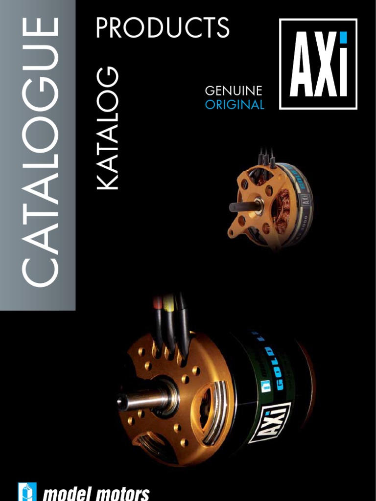 AXI-katalog 2011 LR | PDF | Electric Motor | Volt