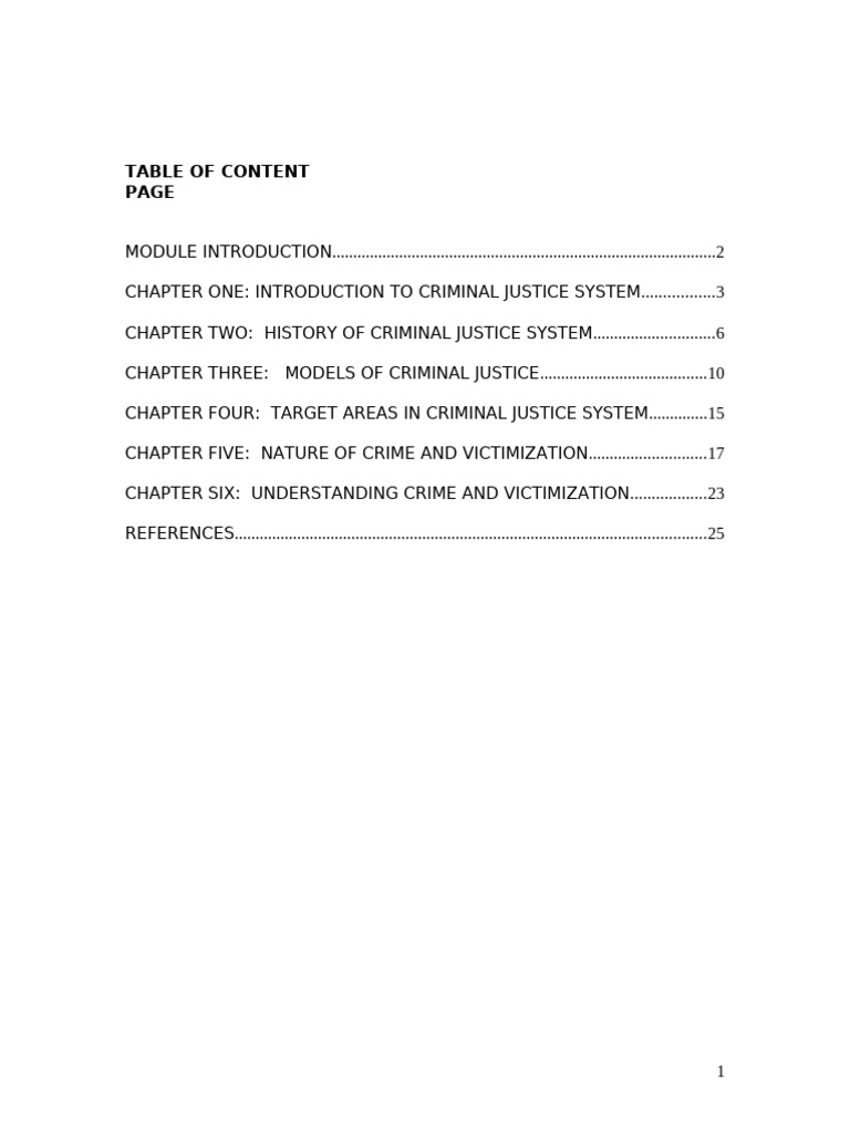 Overview of the Criminal Justice System | PDF | Crimes | Crime & Violence