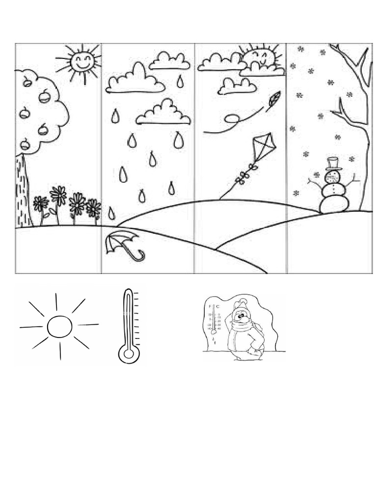 Weather Colouring | PDF