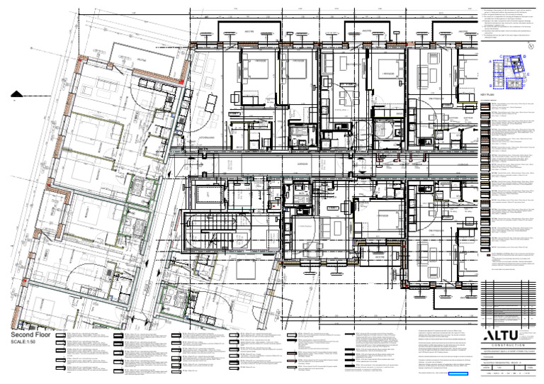 LDA-ALTU-01-02-DR-A-1319 - Second Floor Detailed GA Plan - Block B - D ...