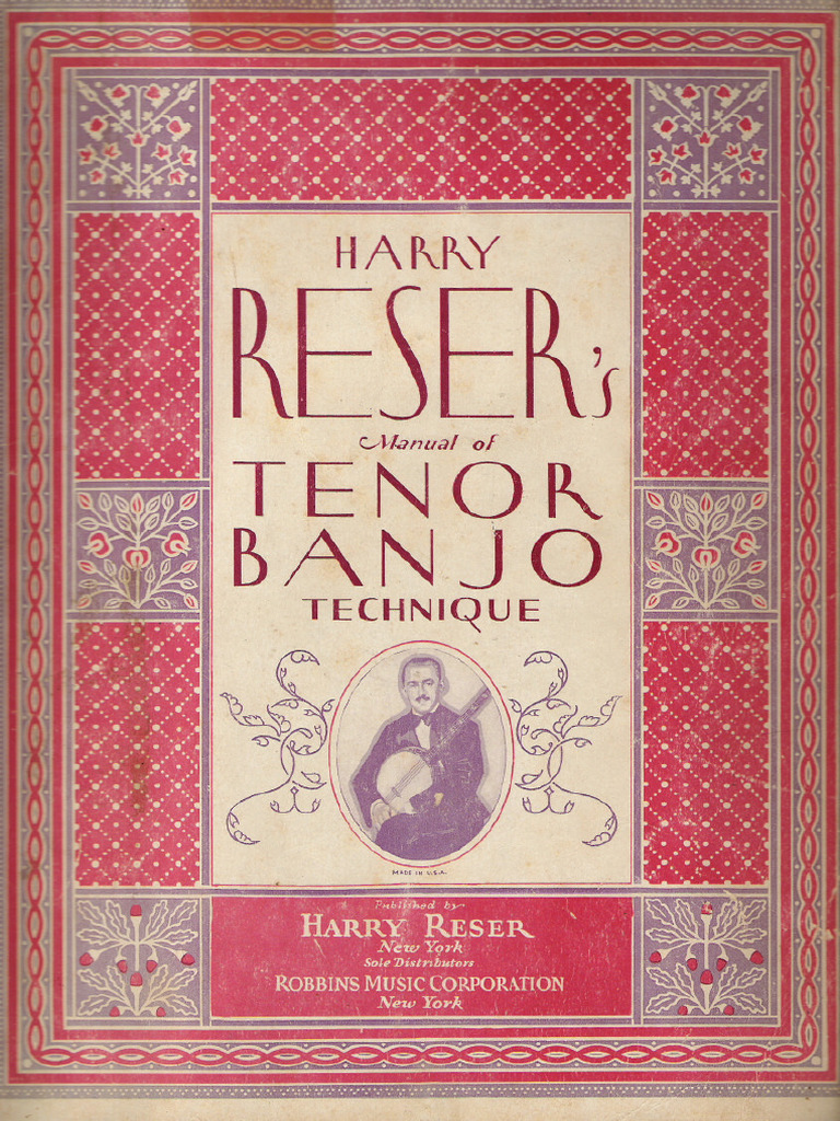Harry Reser's Manual of Tenor Banjo Technique | PDF