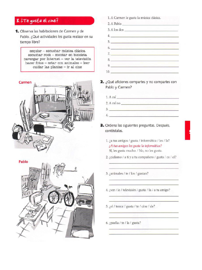 Me Gusta Mas Ejer | PDF
