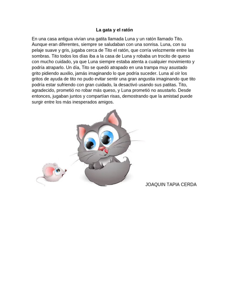 La Gata y El Ratón | PDF