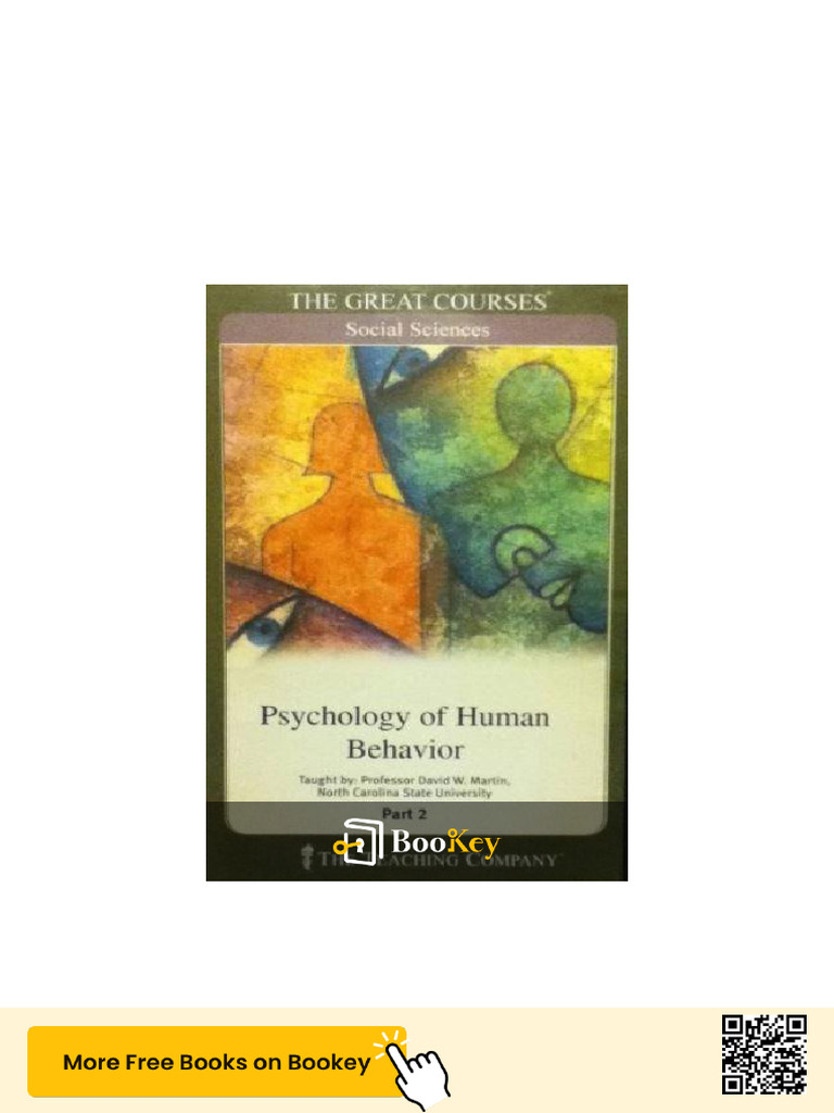 Psychology of Human Behavior PDF | PDF | Mental Disorder | Diagnostic And Statistical Manual Of ...