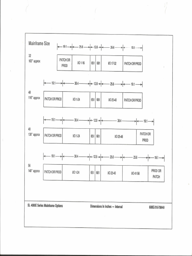 SL 4000 Dimensions | PDF
