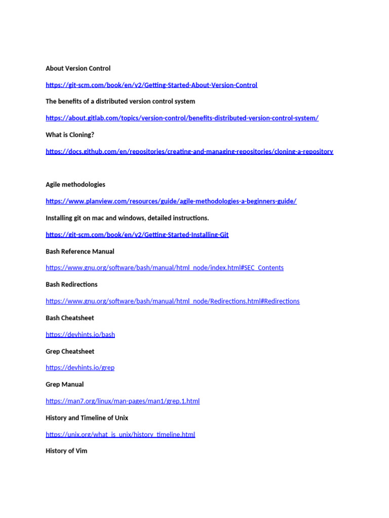 Version Control | PDF