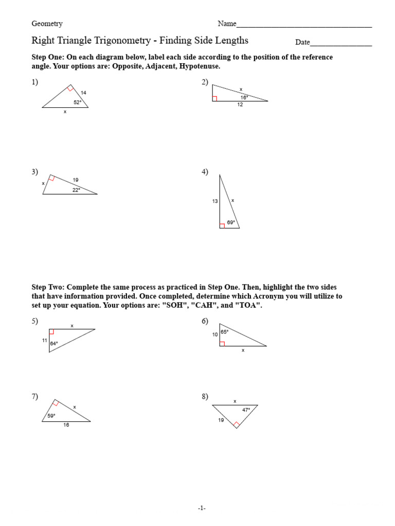 Finding Side Lengths | PDF | Euclidean Geometry | Euclid