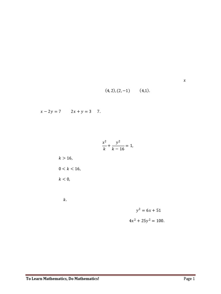 Math 1011 - GA - II - 2024 | PDF