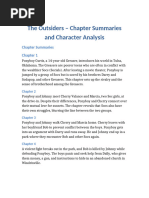 Symbols of Characters in The Outsiders | PDF