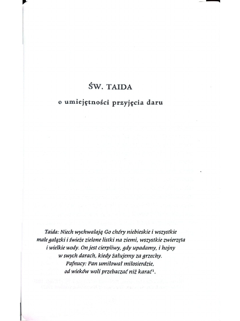ŚW - Taida | PDF