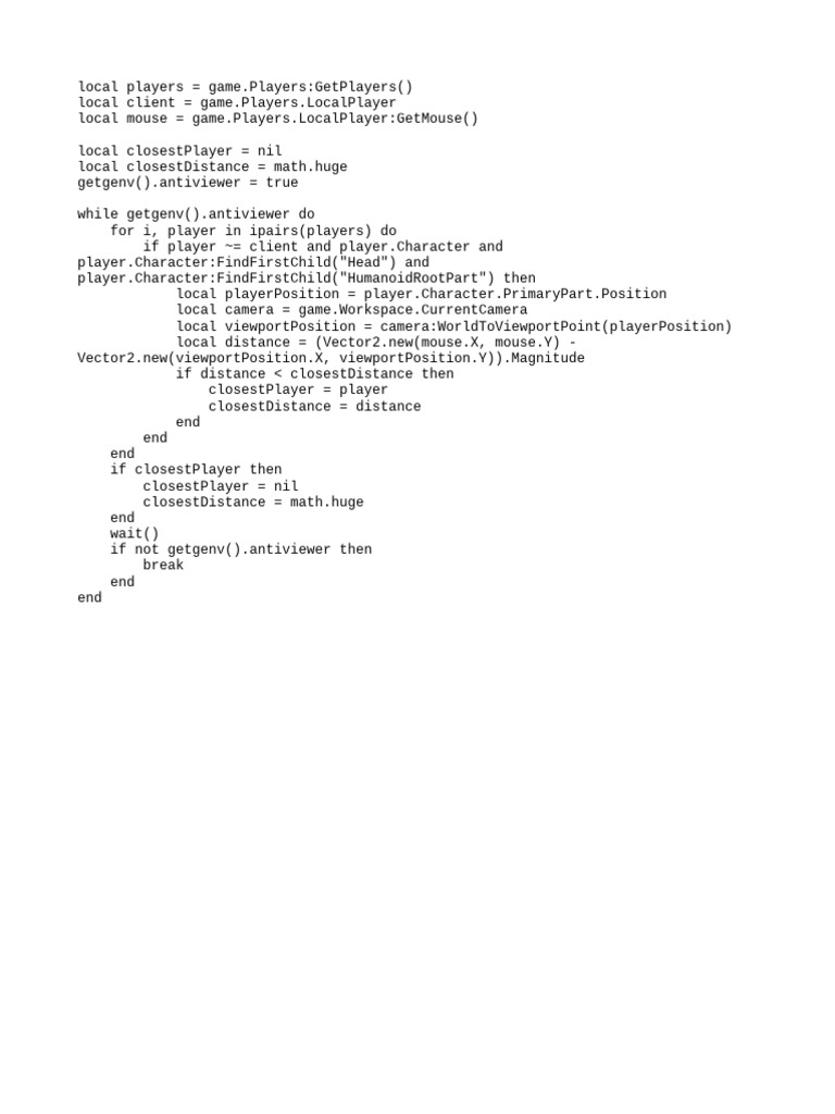 Anti Aim Viewer | PDF