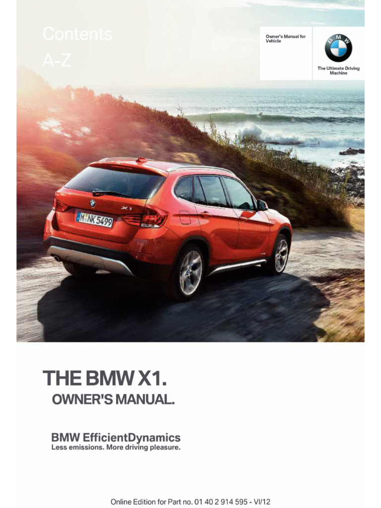 2013 BMW x1 Xdrive 35i 6 | PDF