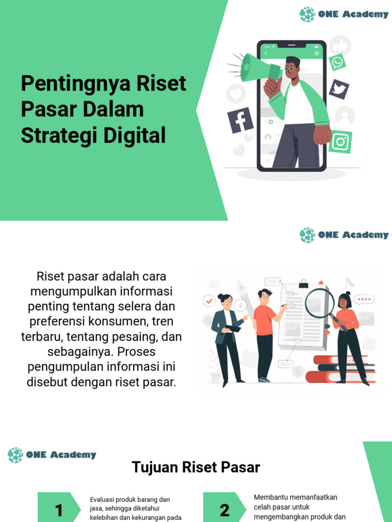 Riset Pasar: Kunci Strategi Digital | PDF