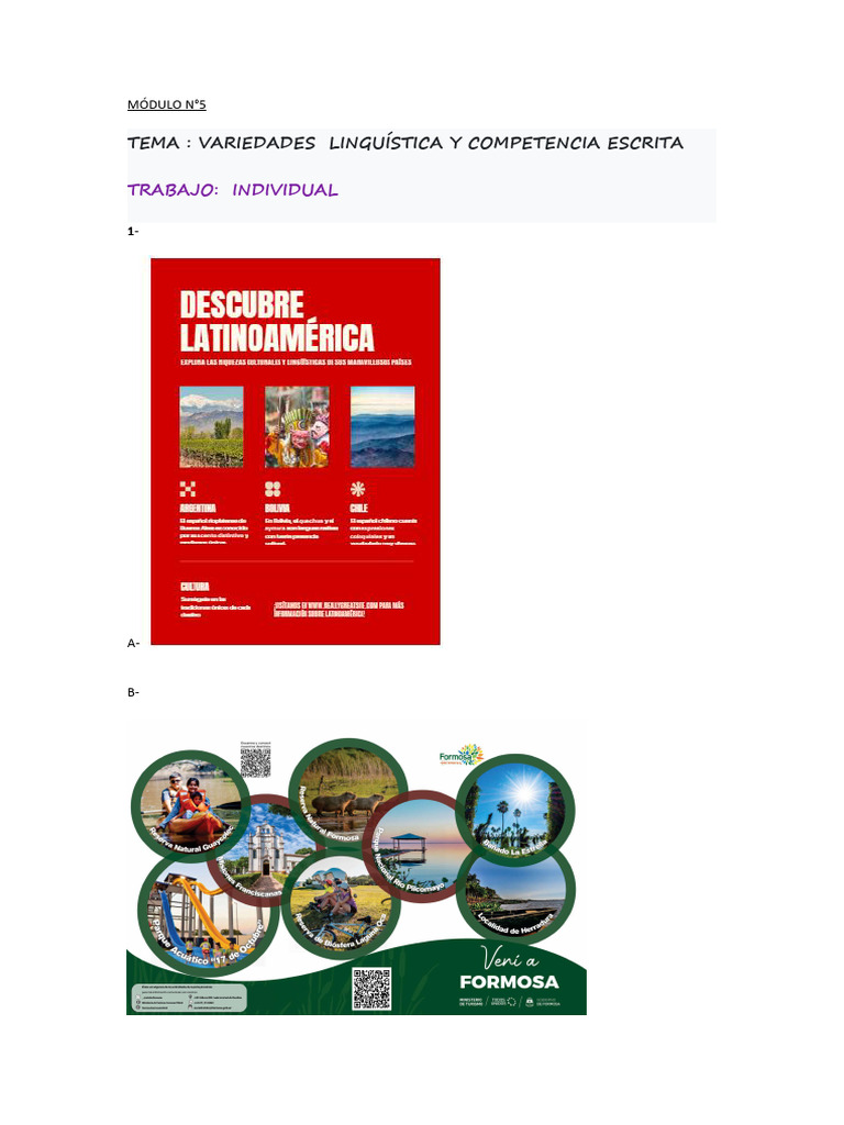 Modulo N°5 Lenguística | PDF | Escritura | Lingüística