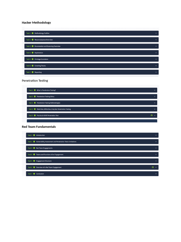 Hacker Methodology | PDF