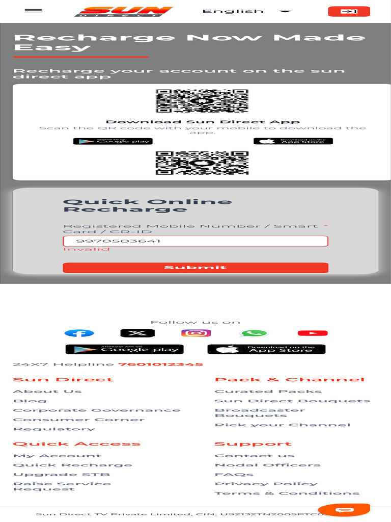 Sun Direct DTH Recharge Plans Fast & Easy DTH Recharge | PDF